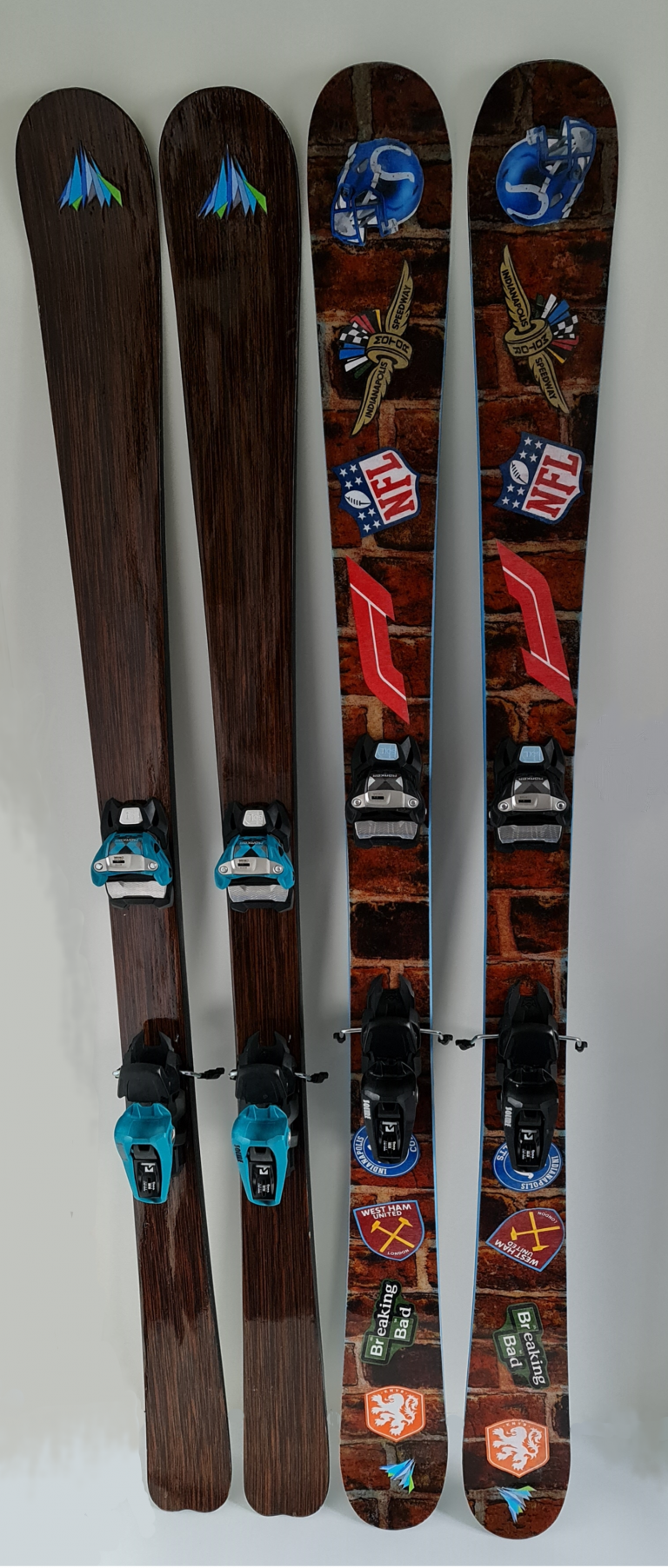 custom made ski's en snowboards - Ski-bike Mountain